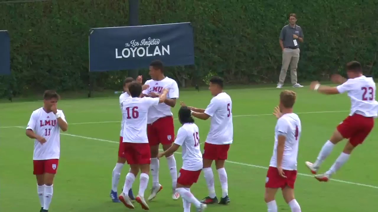 LMU Lions- Men's Soccer vs. UC Davis (09/15/2019) - YouTube