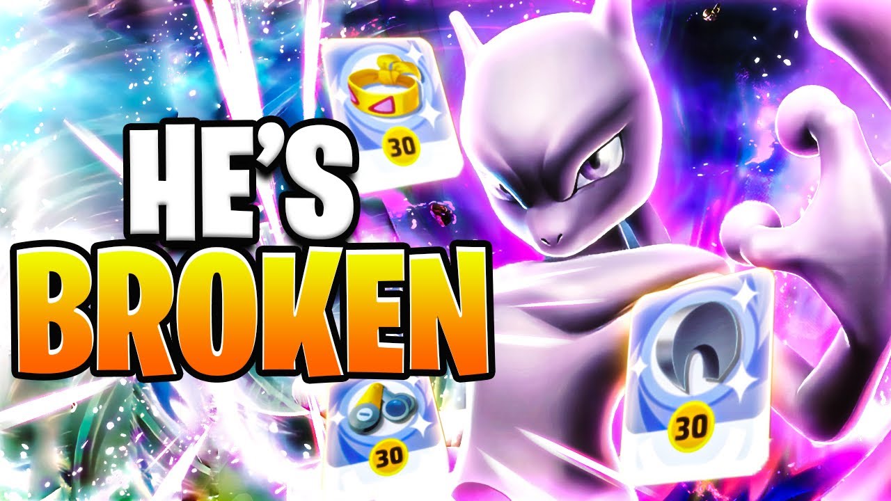HE'S ACTUALLY BROKEN! The BEST Mega Mewtwo X Full Moveset In Pokemon ...