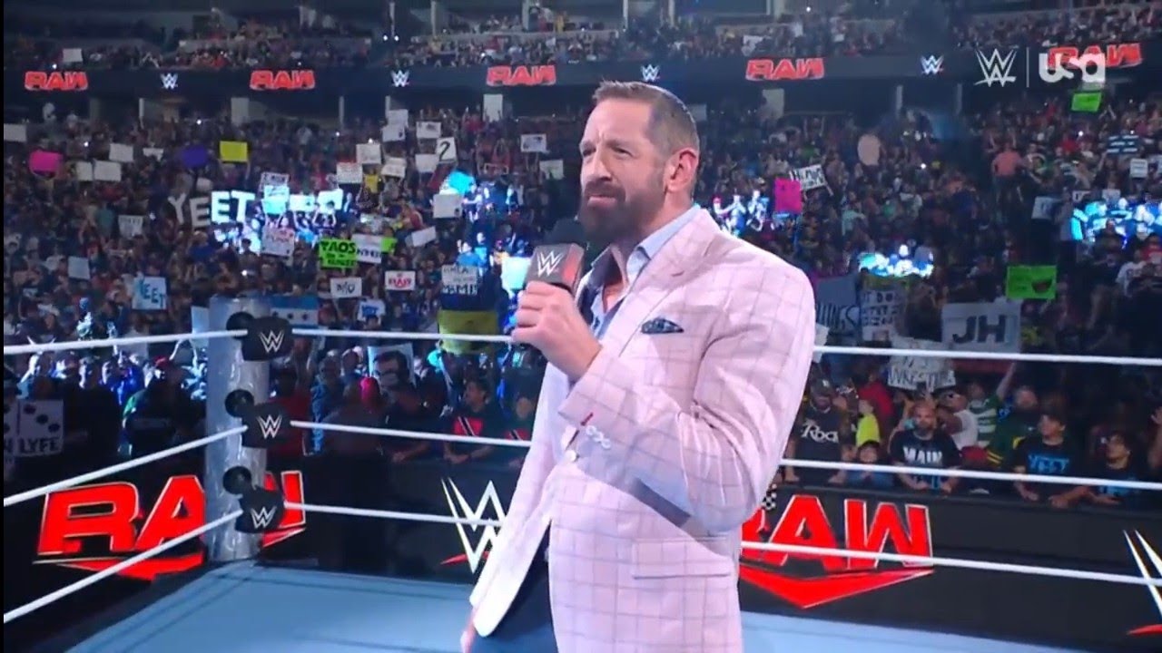 WWE RAW 9/2/2024 - Wade Barrett Opens The Show & Introduces New ...