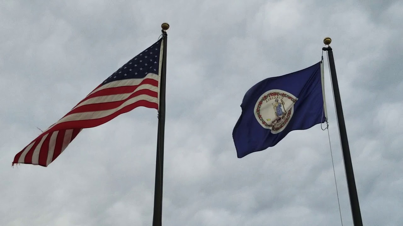 US & VA FLAGS - YouTube