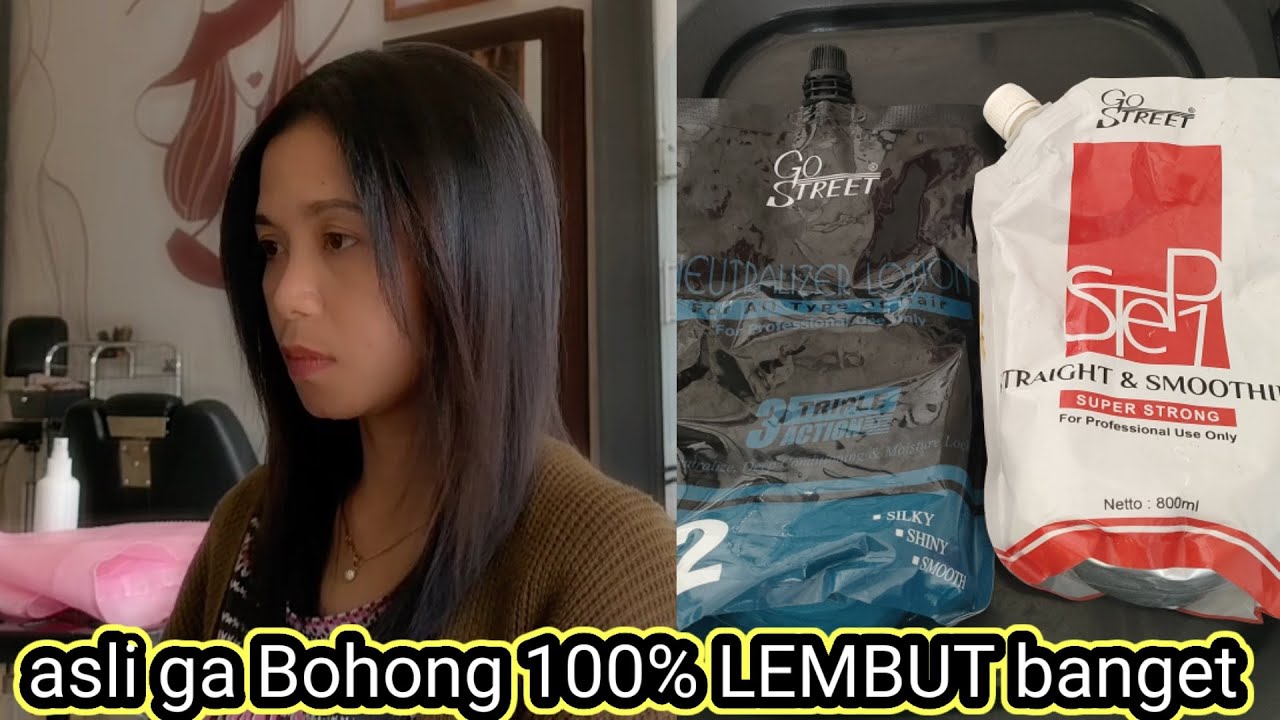CARA SMOOTING RAMBUT HASIL LEMBUT ASMR DIY HAIR CUTTING💥🎉💫 - YouTube