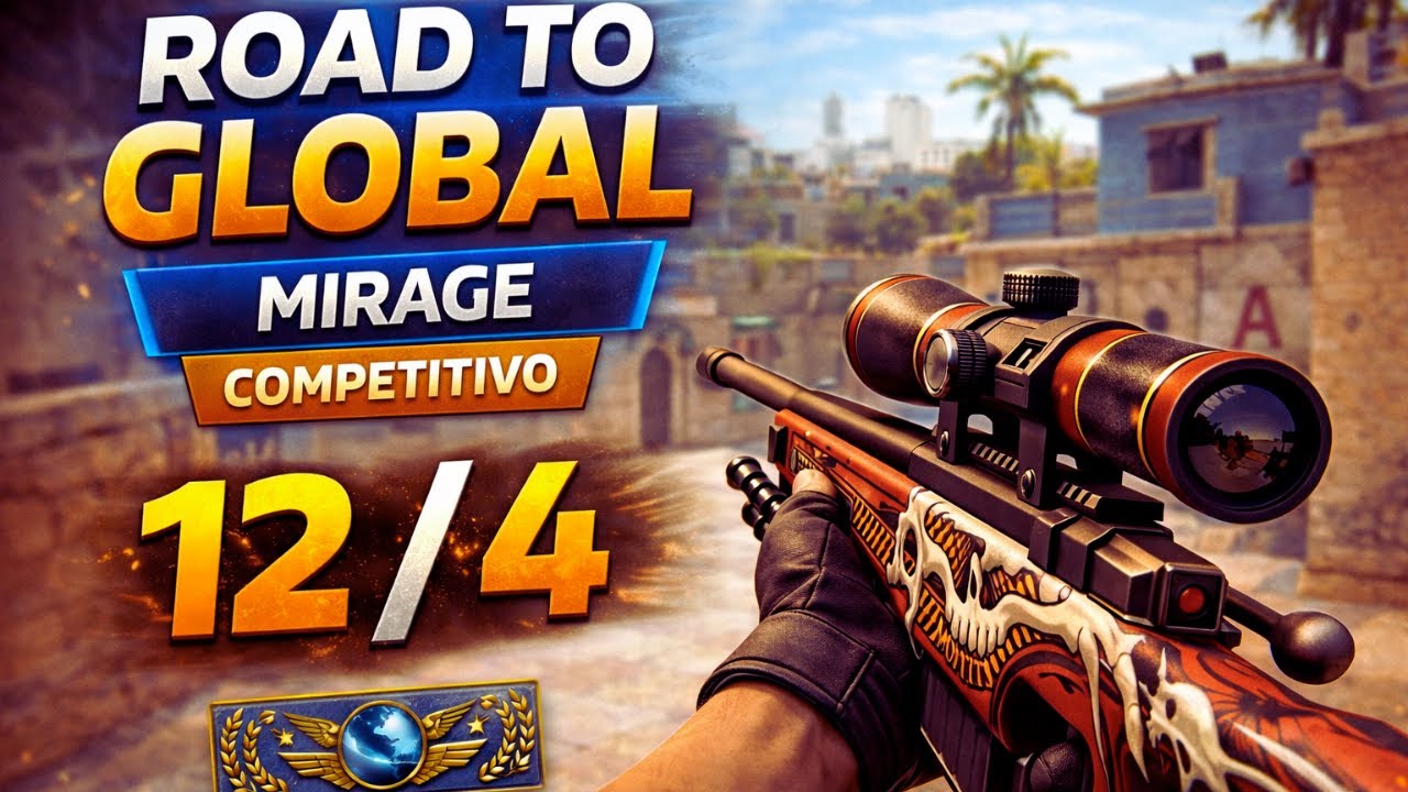 Road to global - Mirage Partida solida (12/4) - YouTube