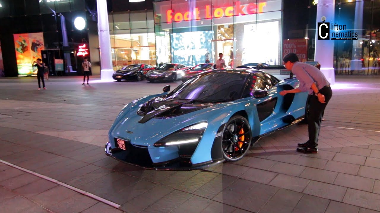 Singapore’s First Senna in Fistral Blue Start Up - YouTube