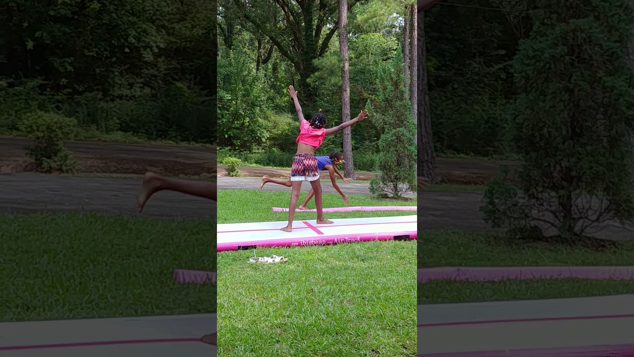 Gymnastics at home - YouTube