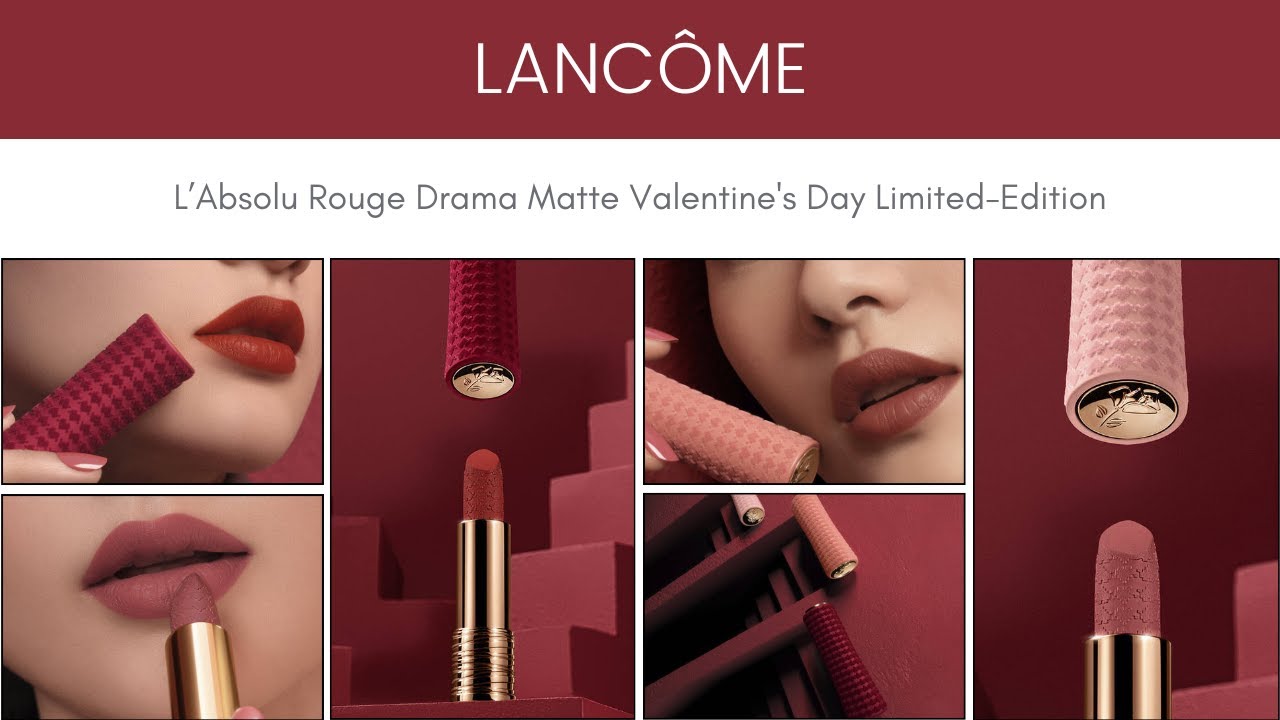 Lancôme L’Absolu Rouge Drama Matte Valentine's Day Limited Edition ...