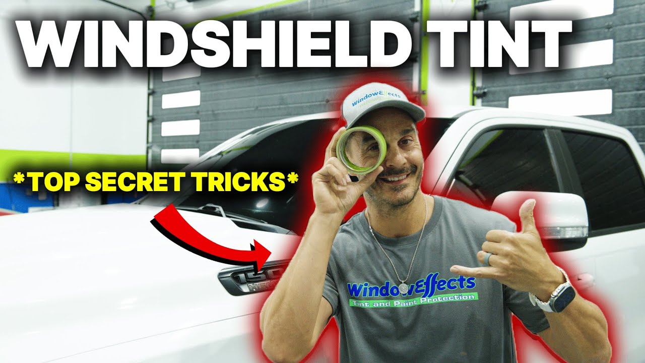 The ULTIMATE Windshield Tint Tutorial (PRO TRICKS INCLUDED) - YouTube