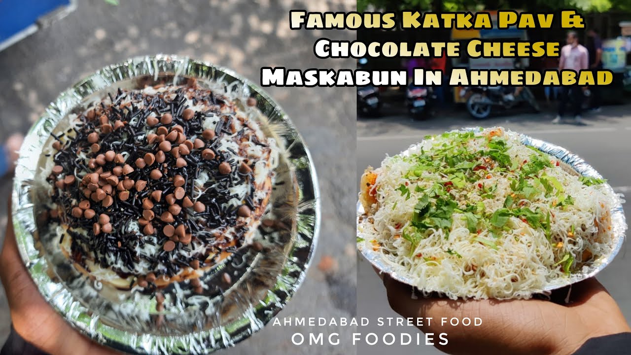 Chocolate Cheese Maska bun & Katka Pav | OMG Foodies - YouTube