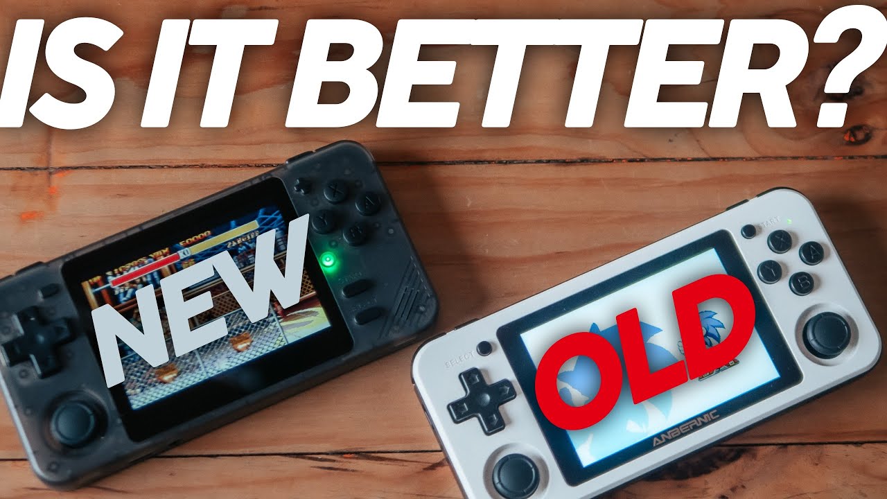 Is the RGB10X any better than a 4 year old handheld? - YouTube