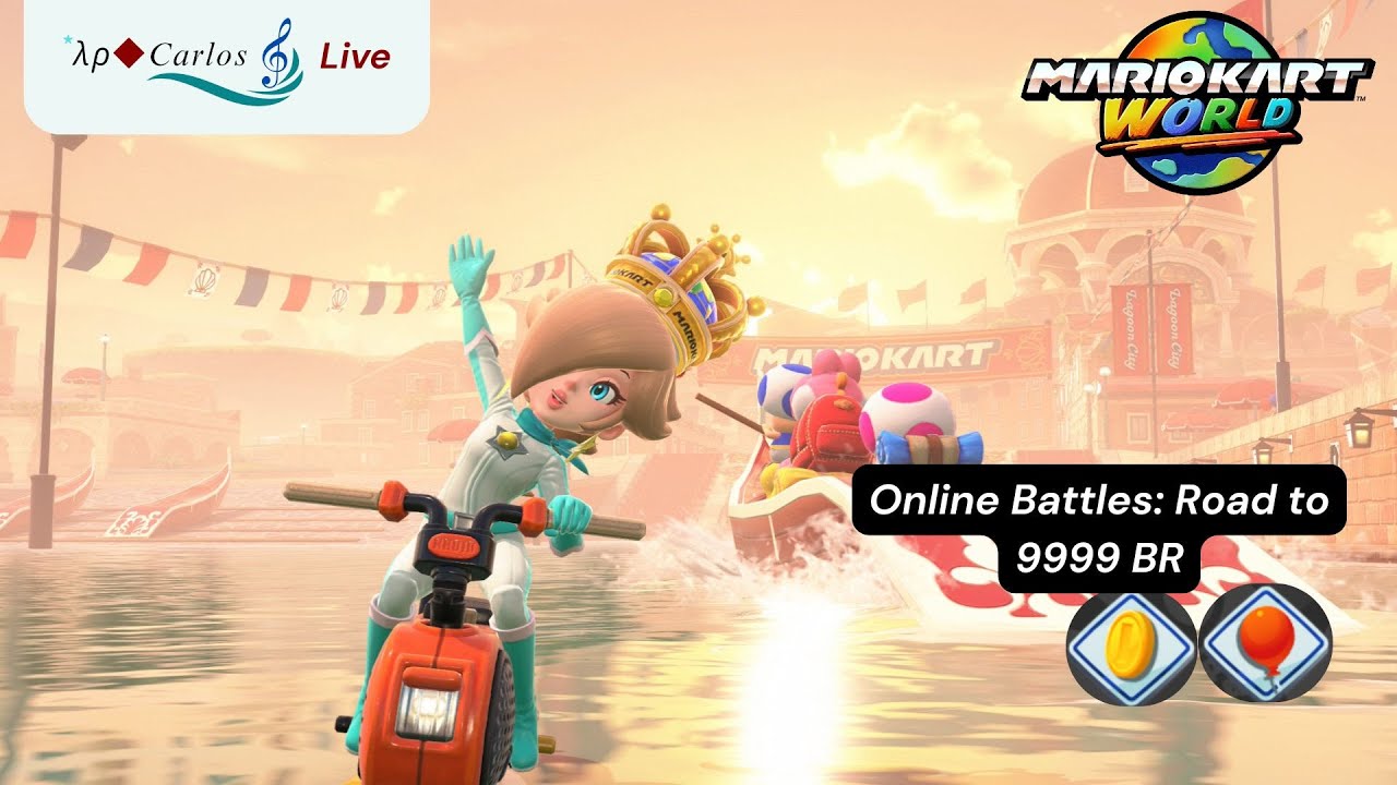 Mario Kart World Online Battles Live (September 3, 2025) - YouTube