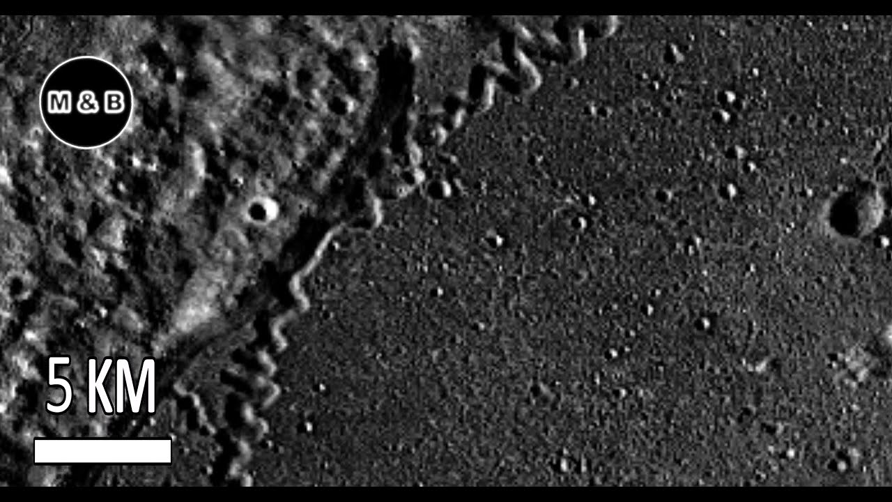 Posidonius Crater - NASA Moon Image - Enhanced - 4K - YouTube