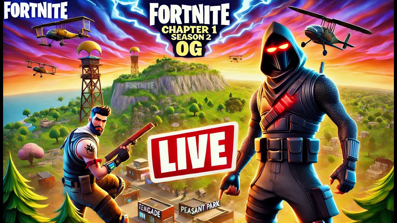 FORTNITE CHAPTER 2 OG RETURNS! FIRST STREAM! - YouTube