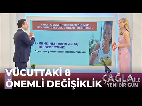 8 Hafta Şekersiz Beslenmenin Sonuçlarına Şaşıracaksınız! - Çağla İle Yeni Bir Gün 592. Bölüm