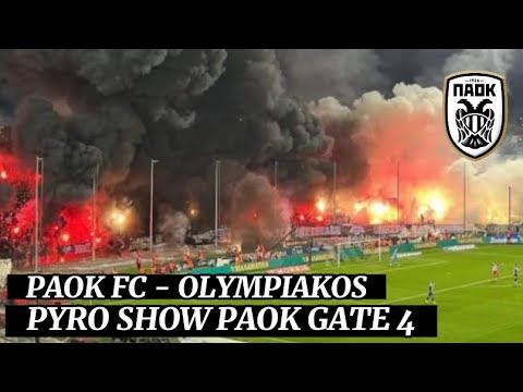 PAOK - Olympiakos | Pyro Show (14.05.23) - YouTube
