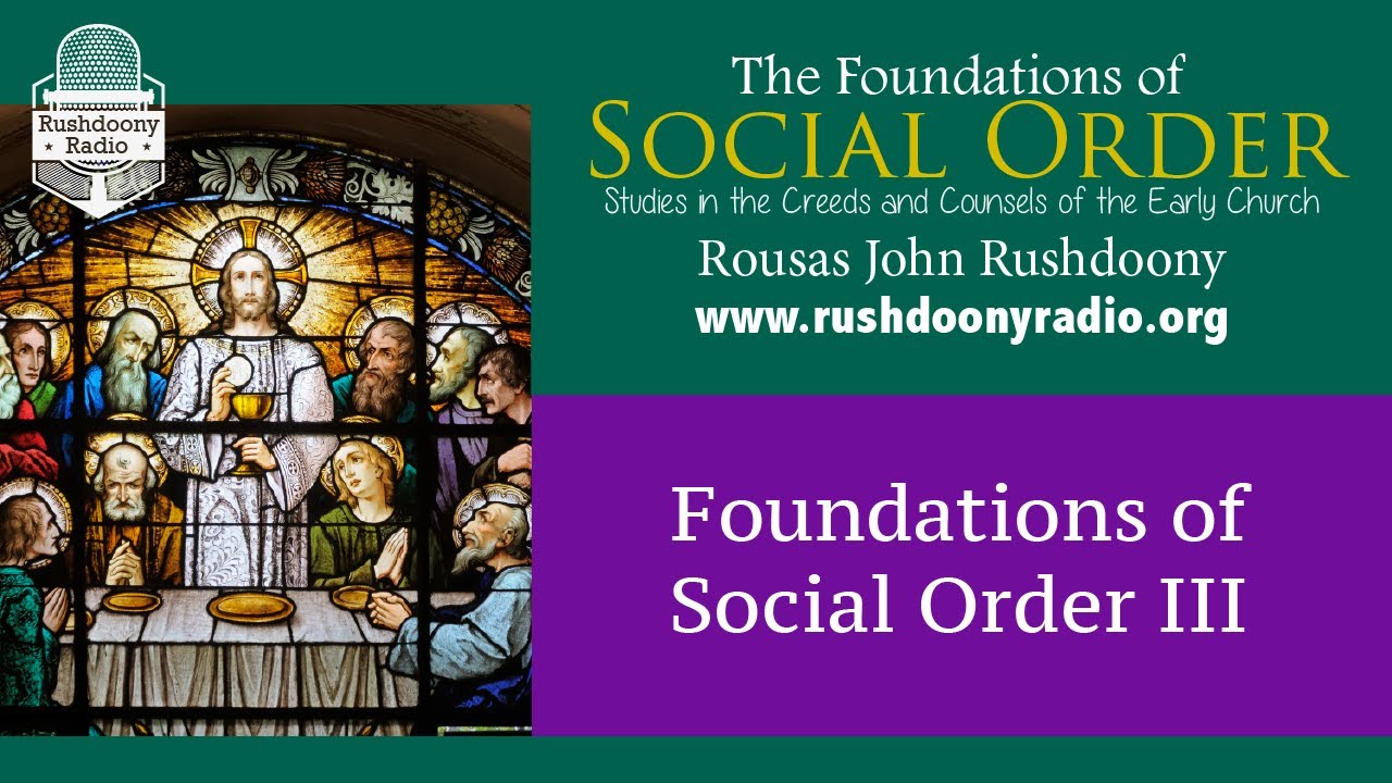 Foundations of Social Order III - YouTube