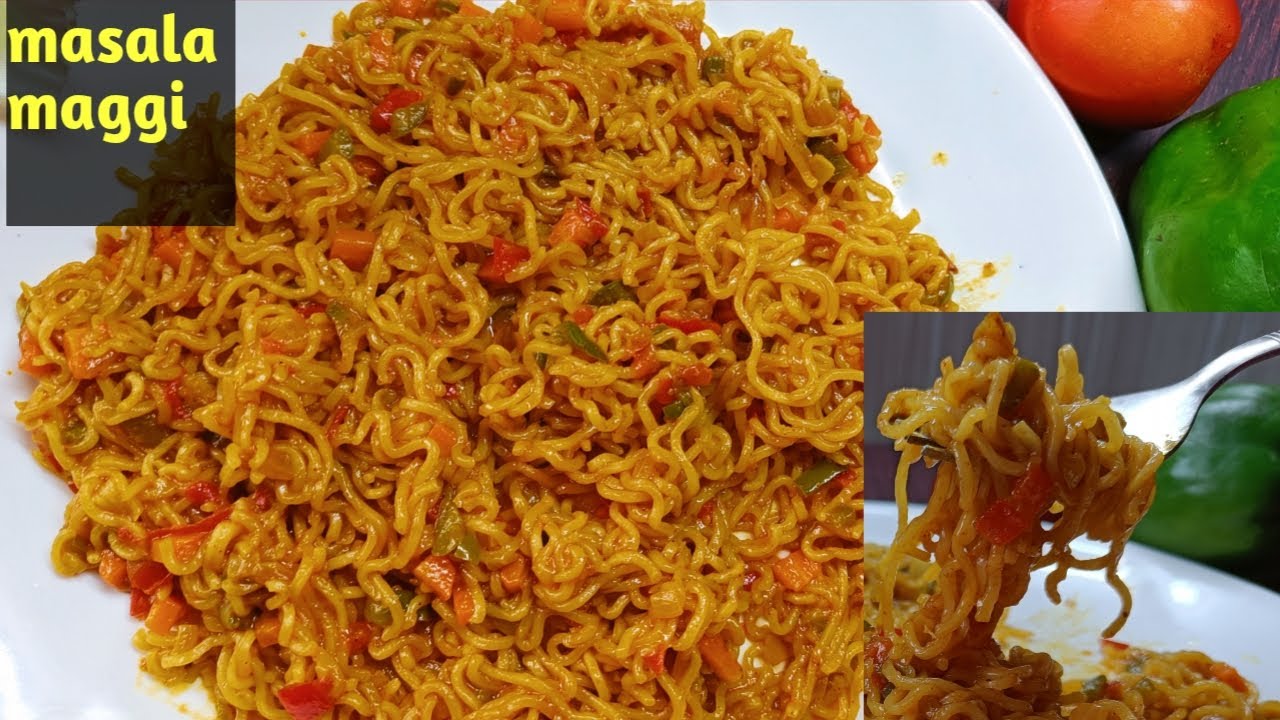 Maggi Masala Recipe | vegetable Masala maggi | easy and best Masala ...