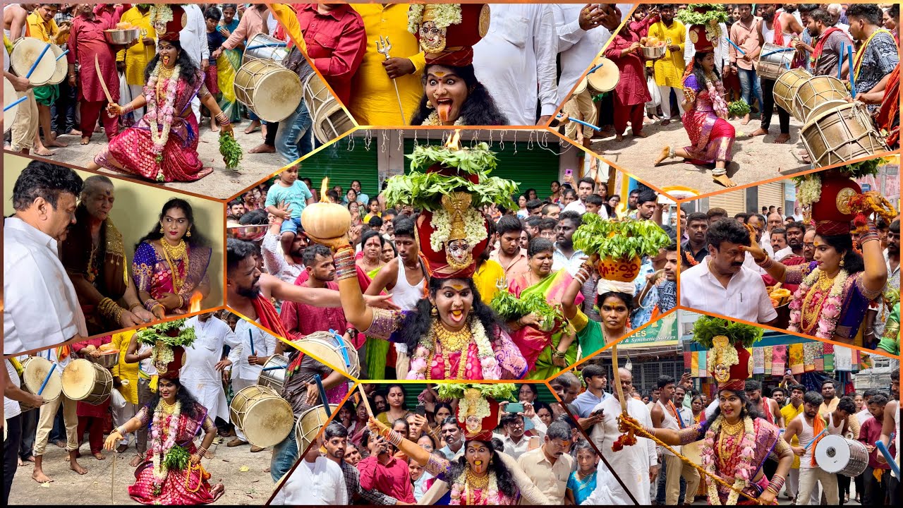 Jogini Shyamala Devi Bonam at Secunderabad Bonalu 2023 | Jogini ...