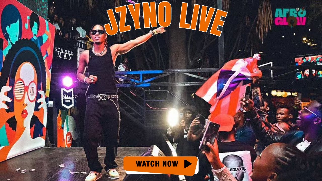 JZyNo brings Nairobi to a standstill at Afro Glow concert - YouTube