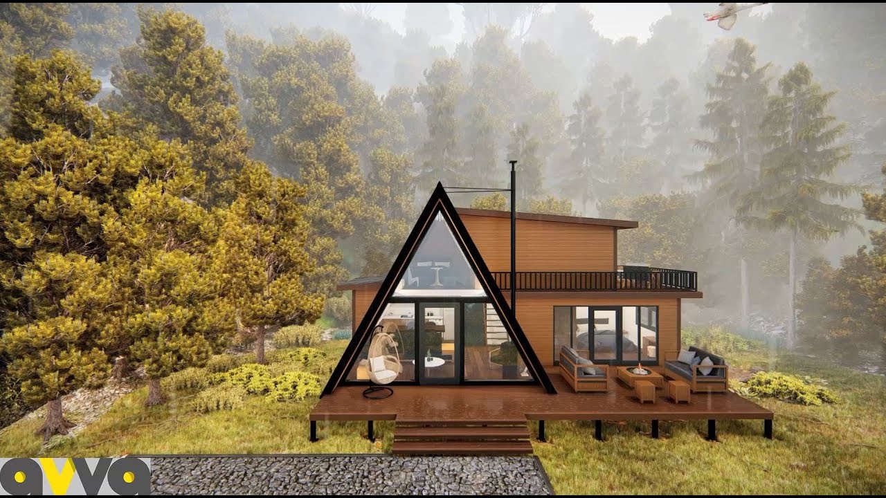 ALİ ÖNEY YAPI-A FRAME HOUSE-131 M2 3+1 - YouTube
