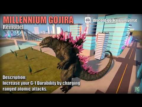 |¡Millennium Godzilla Remodel!| Kaiju Universe Teasers (Roblox) - YouTube