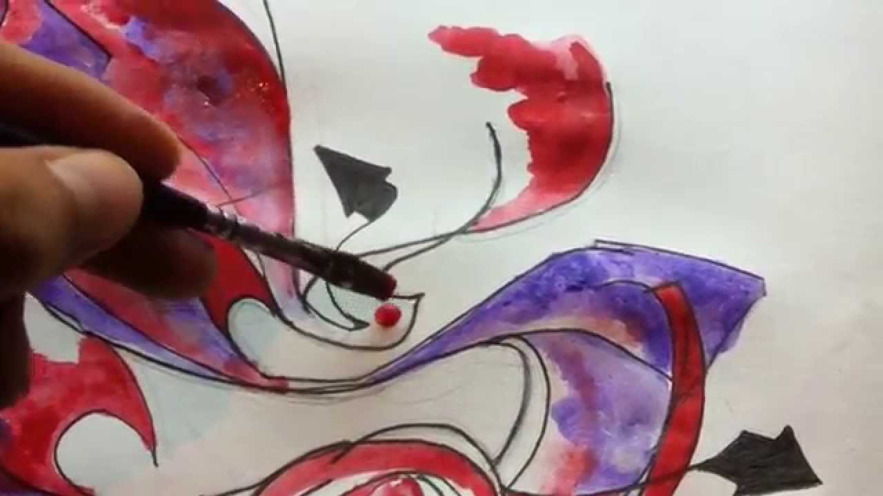 Graffiti Freestyle | Seya- acrylic - YouTube