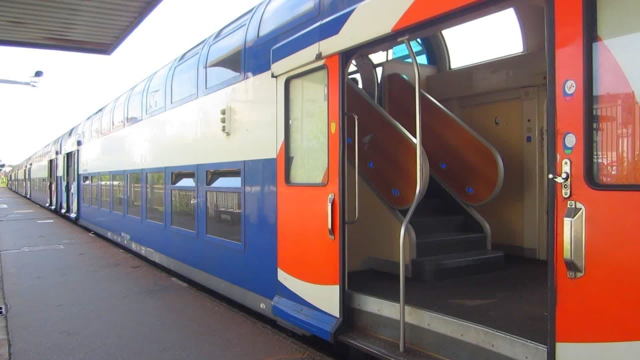 [Paris] BB27300+VB2N POCA - Éragny Neuville (Ligne J Transilien) - YouTube