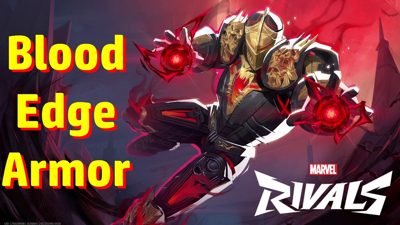 Blood Edge Armor Showcase Marvel Rivals Iron Man Gameplay - YouTube