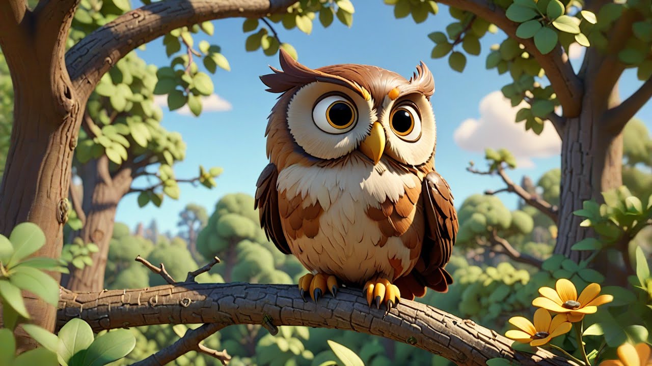 Ollie Owl Counts Clouds | Counting Song for Kids | Fun Nursery Rhymes ...