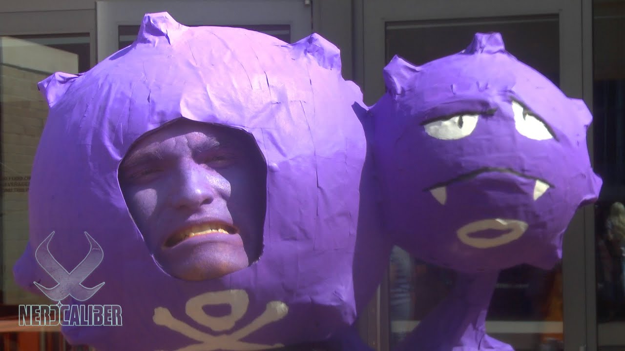 WEEZING! Pokemon Cosplay at ConnectiCon 2014 - YouTube