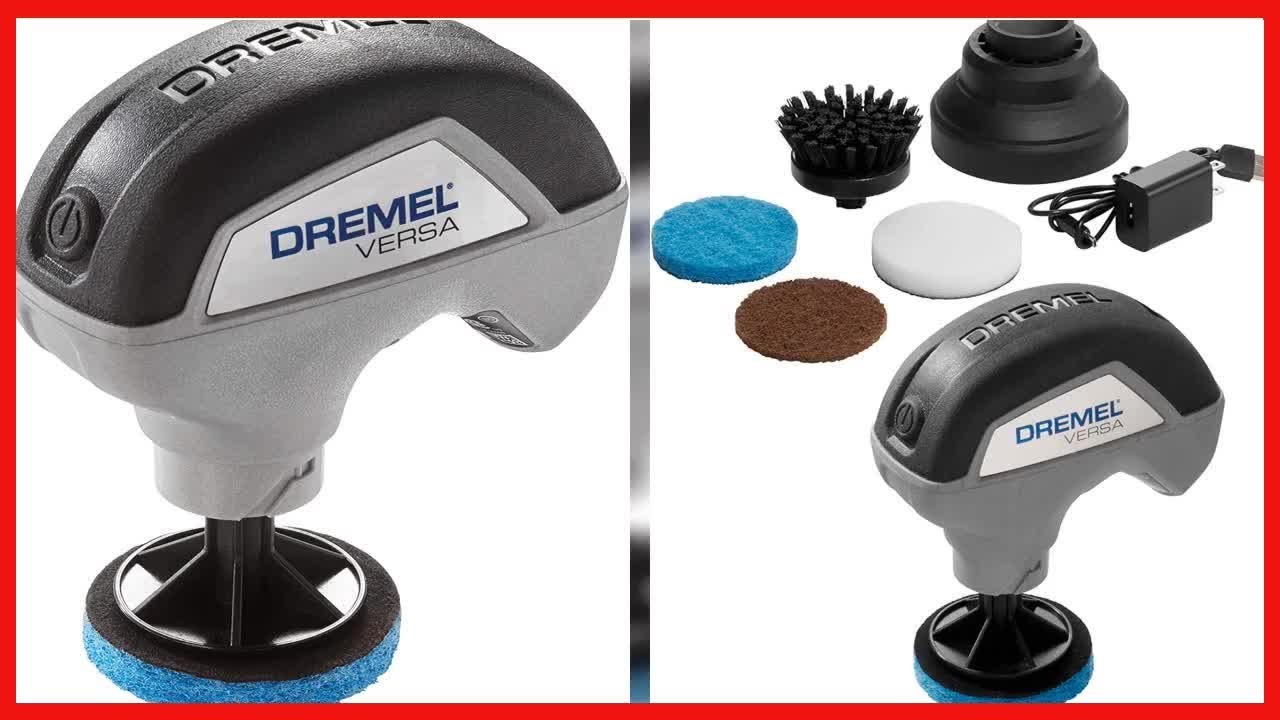 Dremel Versa Cleaning Tool- Grout Brush- Bathroom Shower Scrub- Kitchen ...