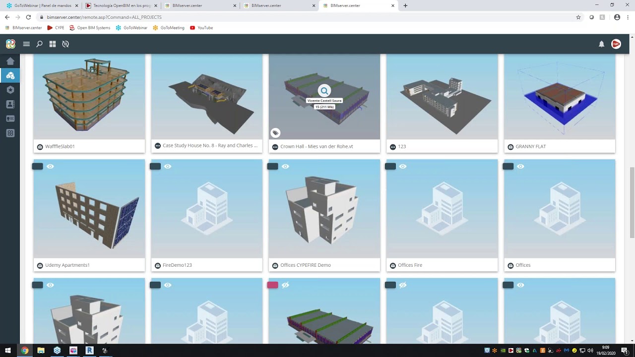 Design, Coordination of BIM models using IFC Builder and Open BIM Model ...