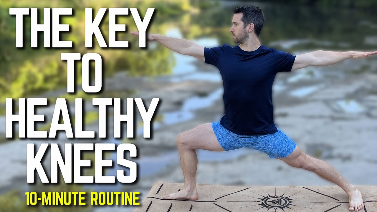 The Key to Healthy Knees | 10-Minute Knee Strengthening and Hip ...