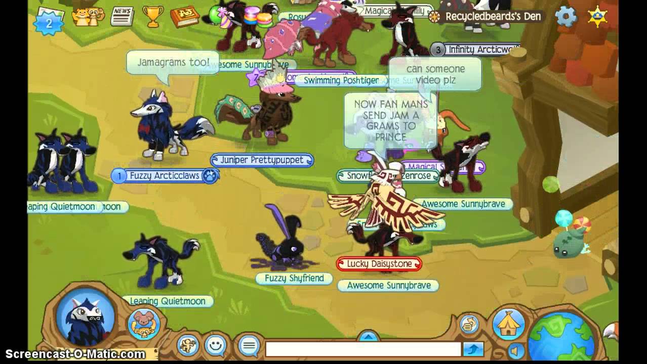Animal jam: FMAN INVASION! - YouTube