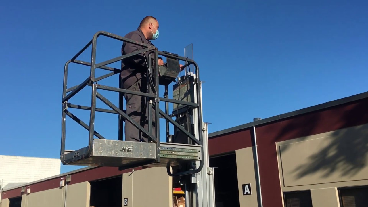 JLG 19.5 ft Driveable Man Lift 20MVL Aerial Boom Platform 350 lbs ...