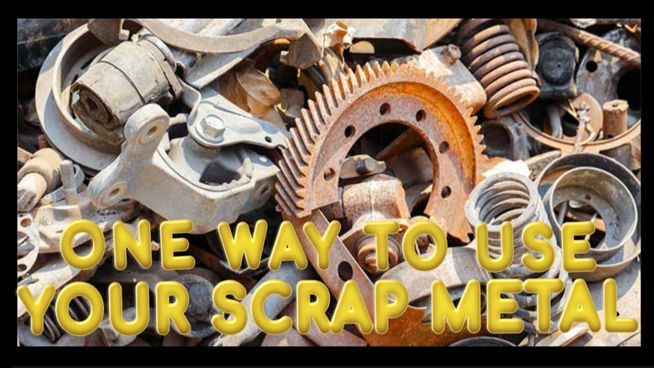 C REPURPOSED SCRAP METAL IN YOUR SHOP - YouTube