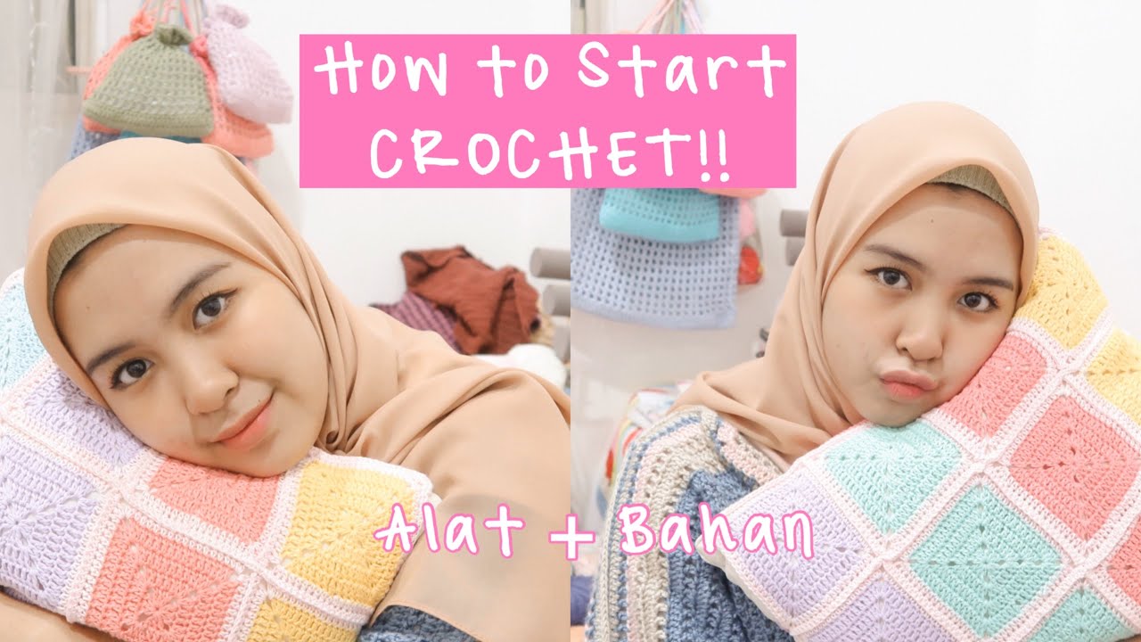 alat dan bahan untuk merajut - belajar merajut ep.1 🧶 - YouTube