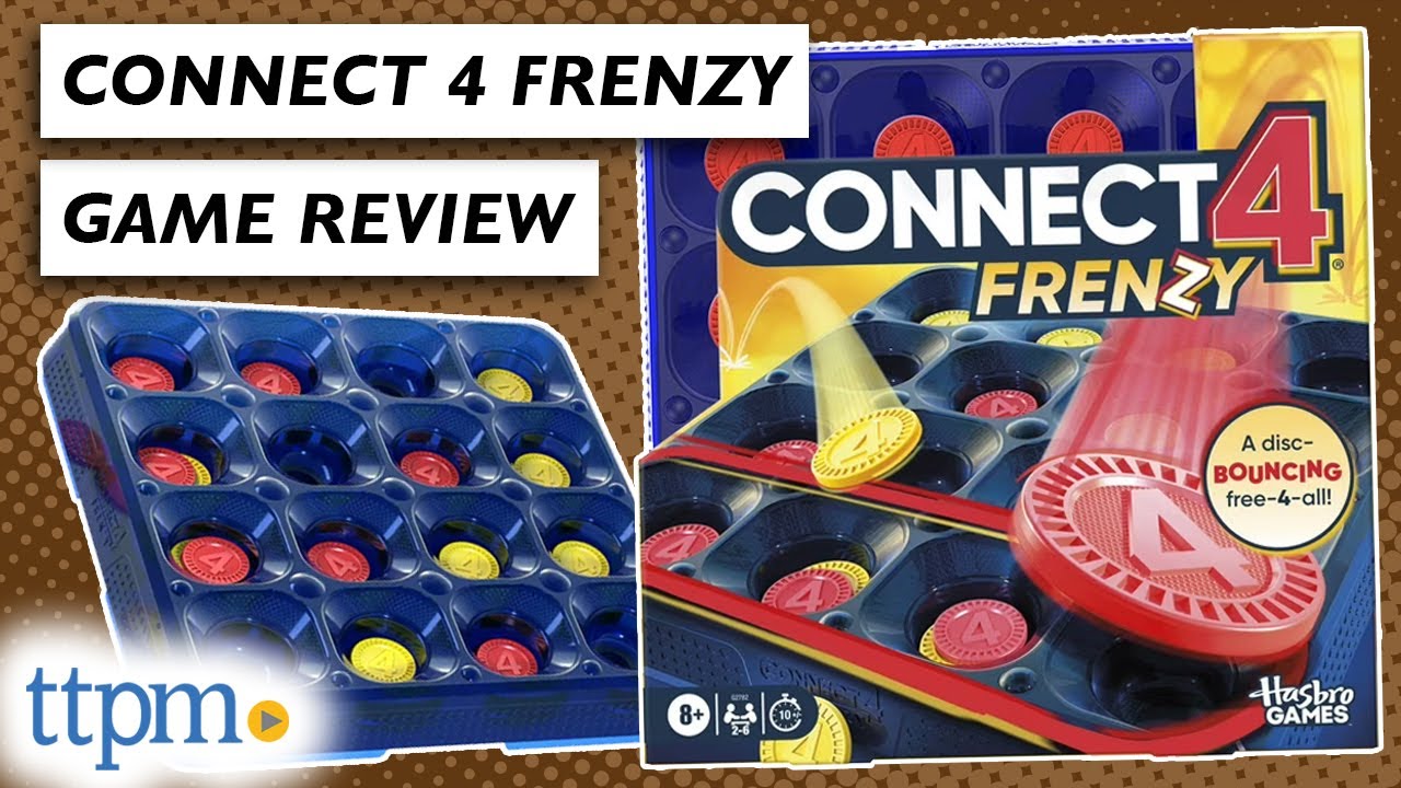 Learn How to Play the NEW Connect 4 Frenzy! - YouTube
