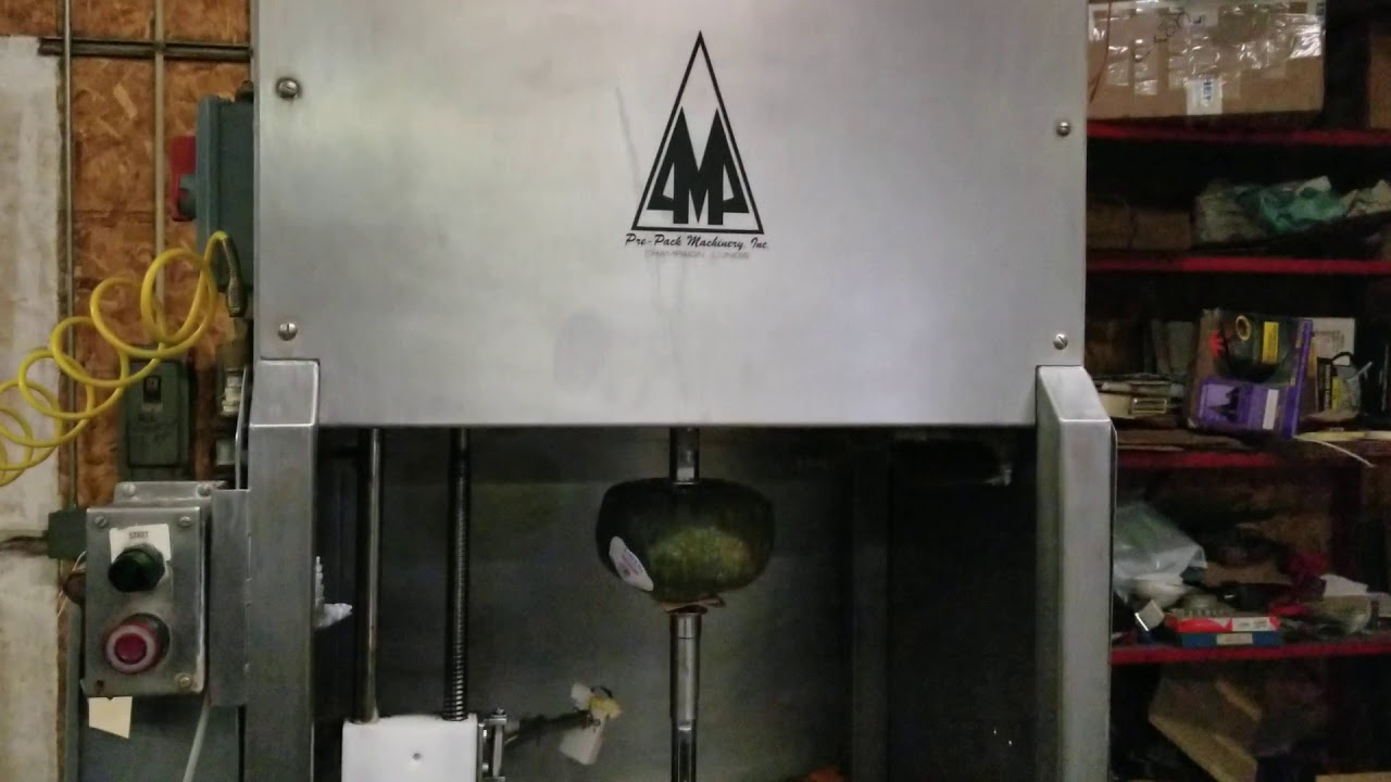 Used Pre-Pack Machinery Melon Peeler - YouTube