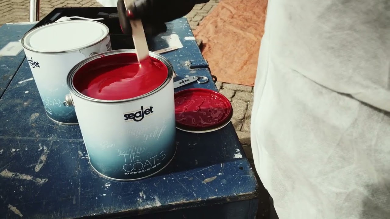 Application Seajet Biocoating system - YouTube