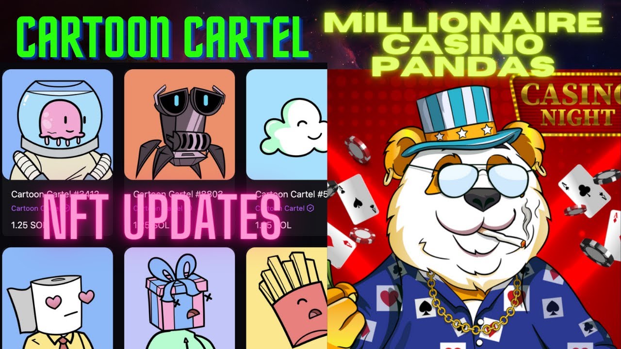 NFT Updates| Cartoon Cartel Alien Drop Date/How to Mint| Millionaire ...
