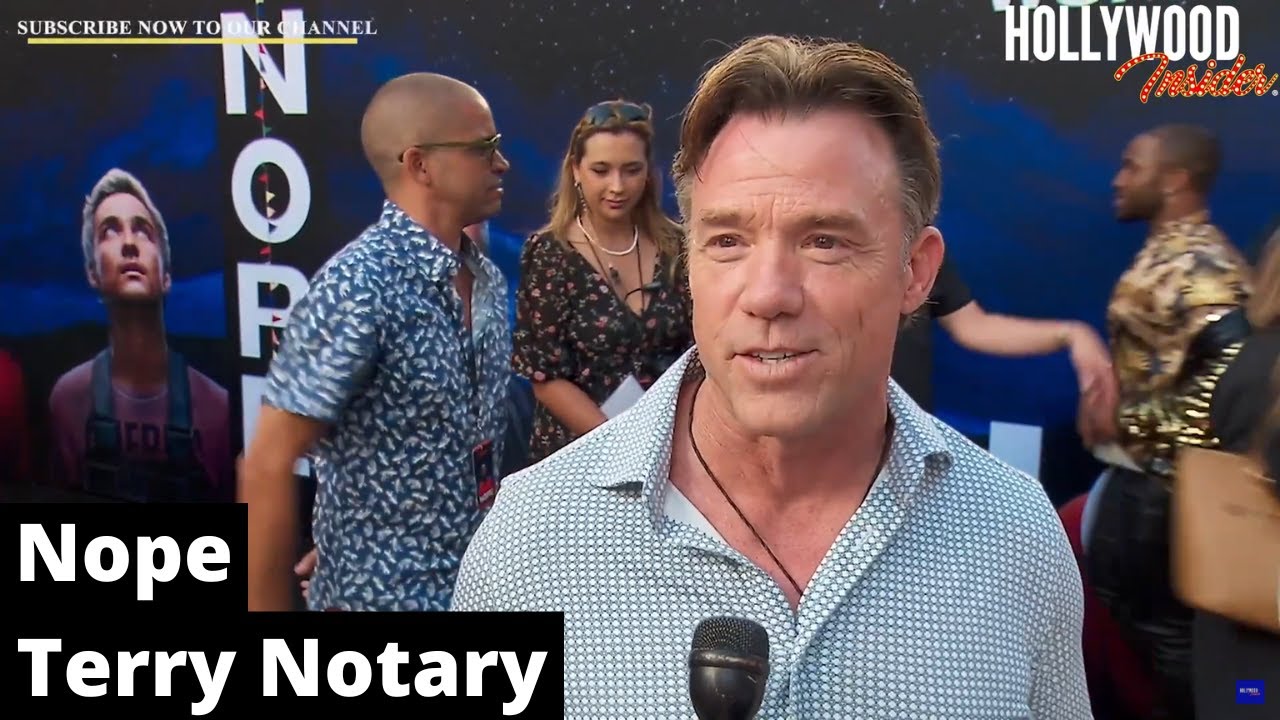 Terry Notary | Red Carpet Revelations at Premiere of 'Nope' - YouTube