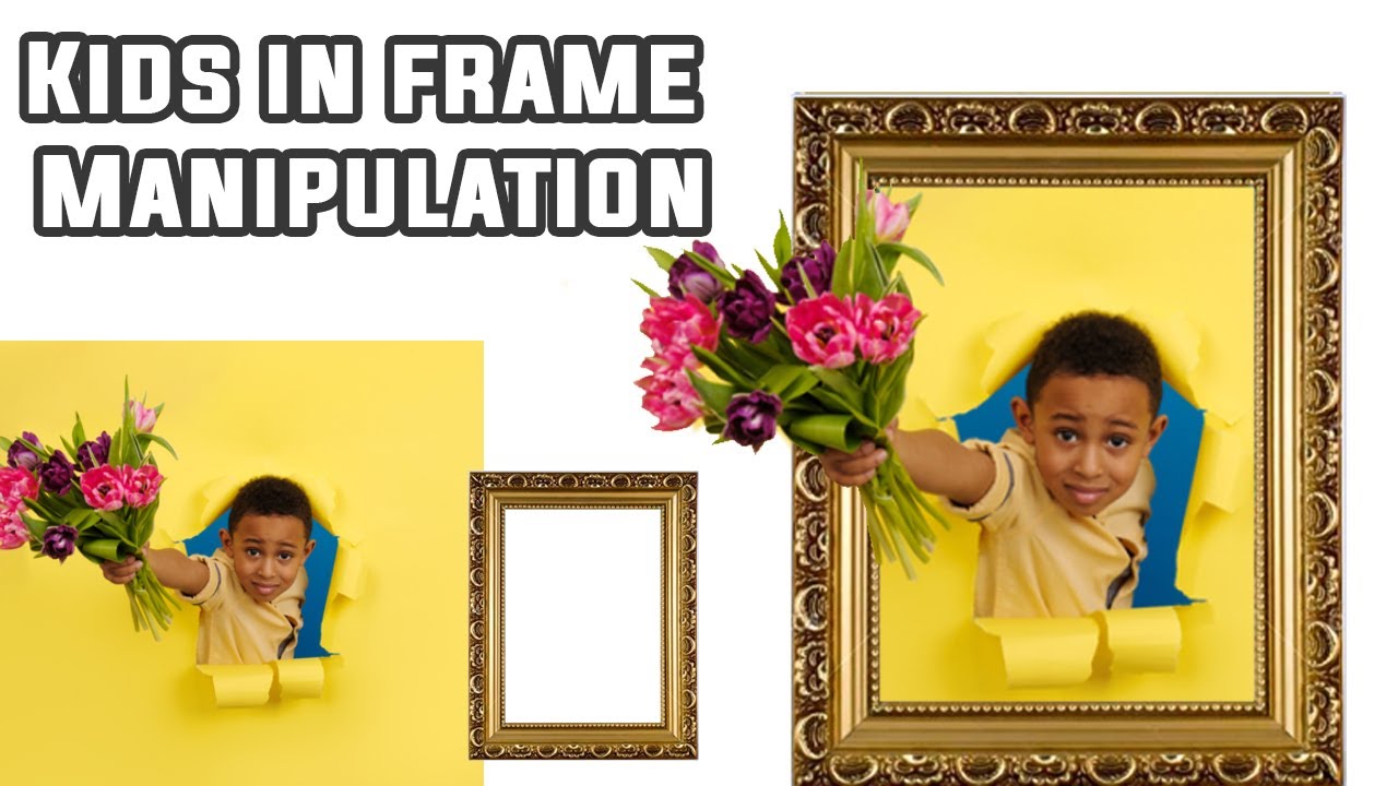Out of frame photoshop tutorial 2024 - photo manipulation for Beginners ...