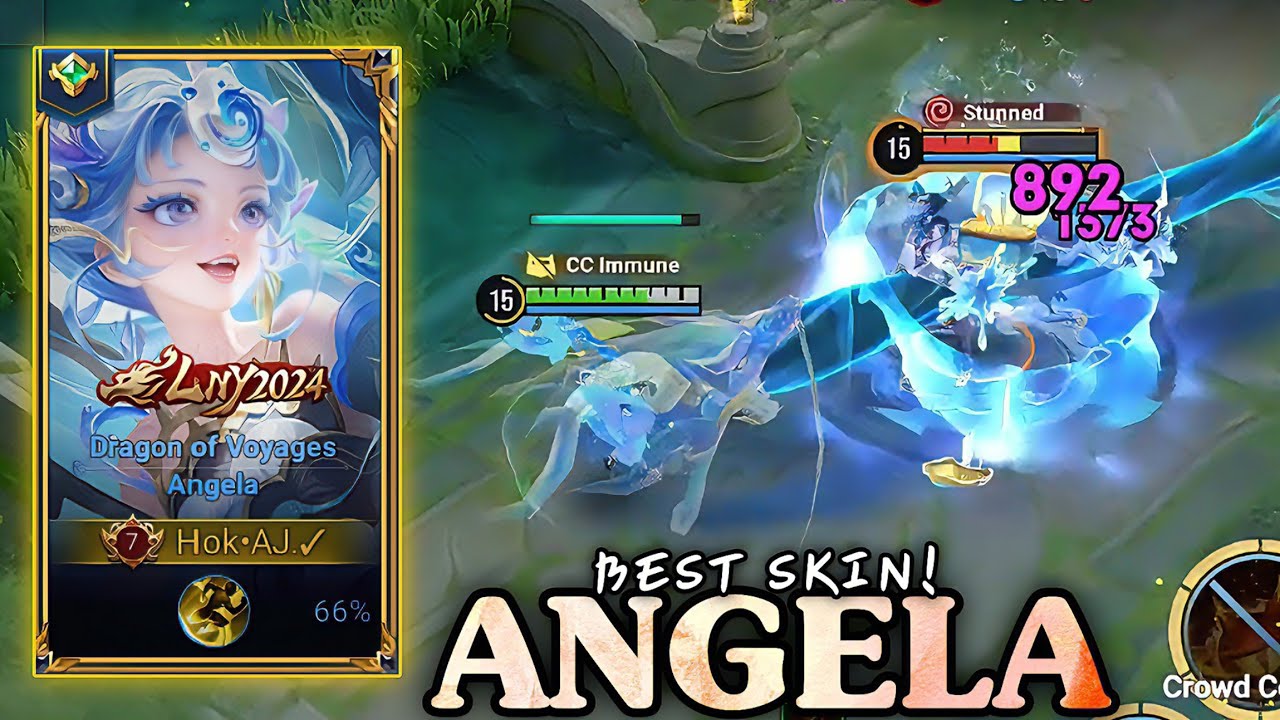 ANGELA "DRAGON OF VOYAGES LNY2024" | ANGELA BEST SKIN ♥️ - HONOR OF ...