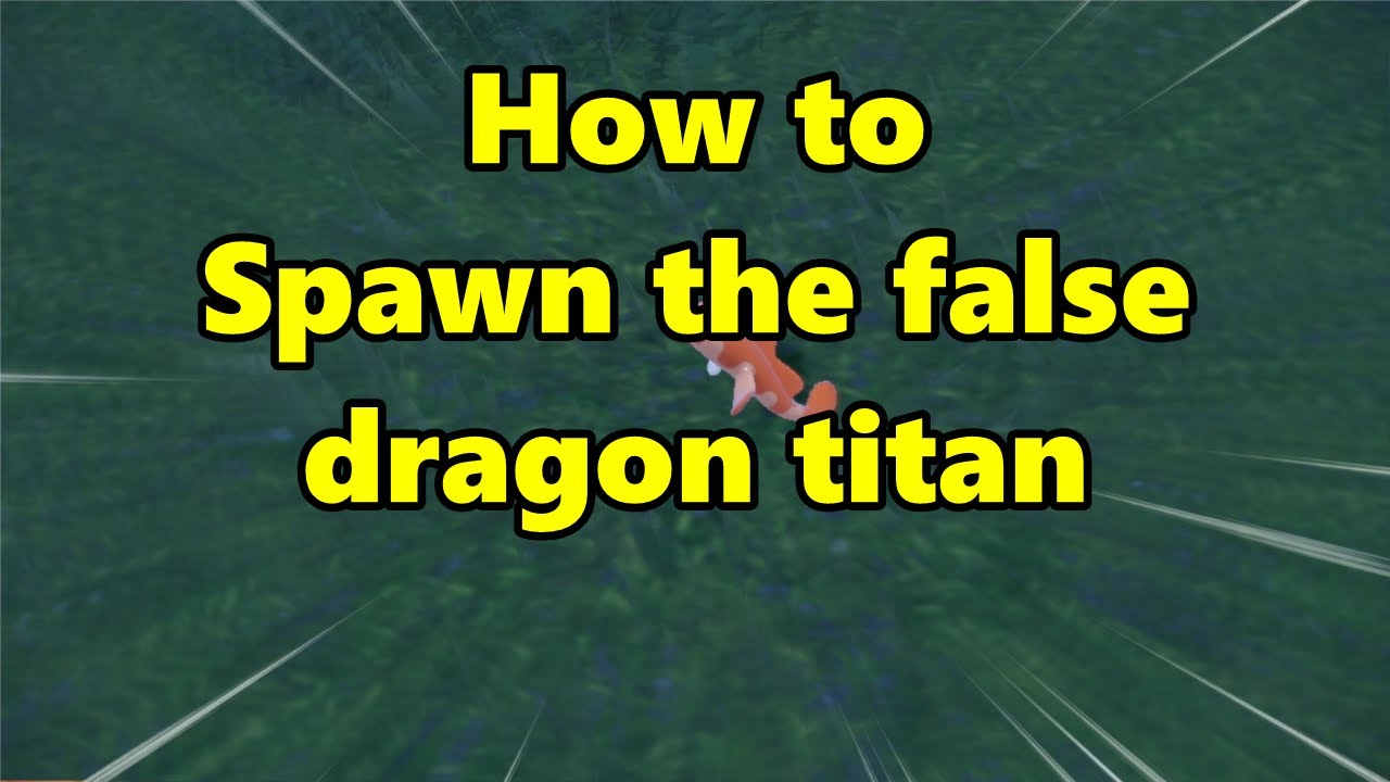 How to spawn the false dragon titan Pokemon Scarlet & Violet PSV - YouTube