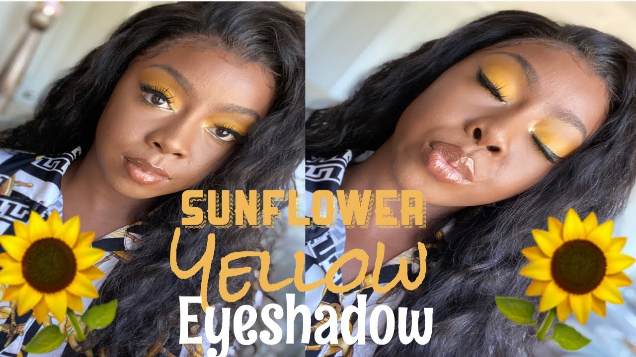 Easy Yellow Makeup Tutorial using 1 Eyeshadow | Beginner friendly - YouTube