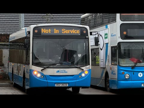 Translink Ulsterbus | ADL Enviro300 Volvo B7RLE 537 | Route 389A Town ...