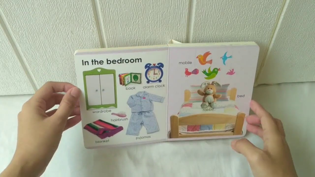 MY FIRST WORDS BOARD BOOK - YouTube