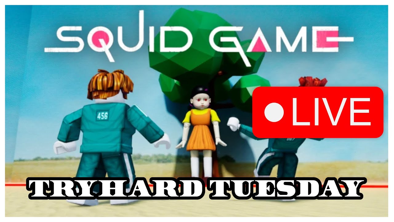 Roblox Squid Game Rip Offs | Not hopping off until I win - YouTube