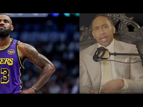 Stephen A Smith Says It’s Obvious That LeBron Is Stat Padding To Be The GOAT 😳