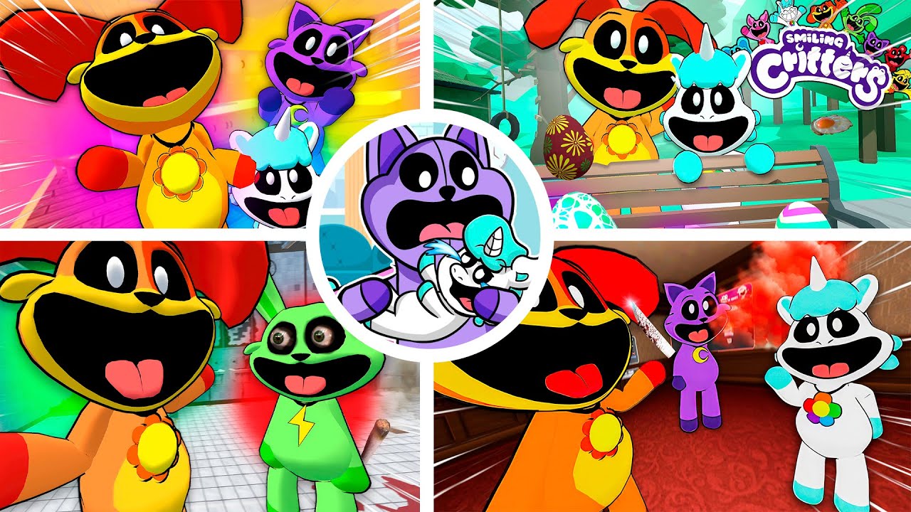 TODAS LAS AVENTURAS DE CATNAP Y DOGDAY CRIANDO A CRAFTY CORN | Smilling ...