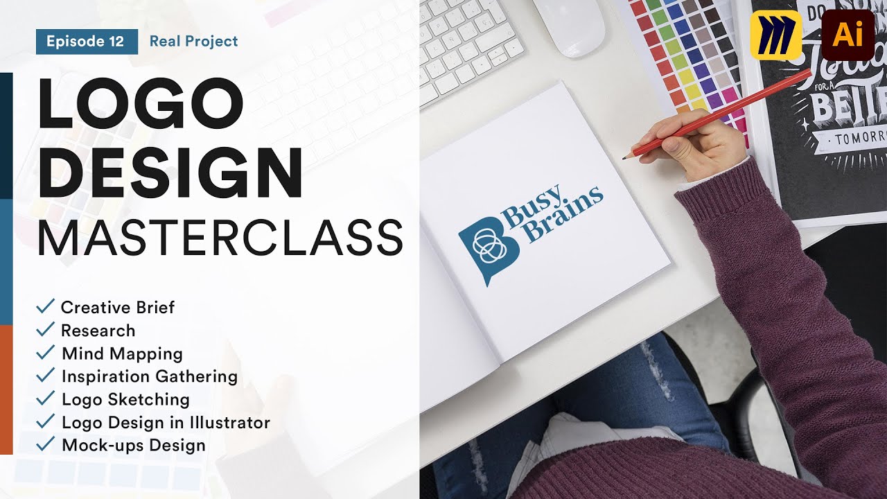 Logo Design Masterclass - How to Design a Logo from Start to Finish ...
